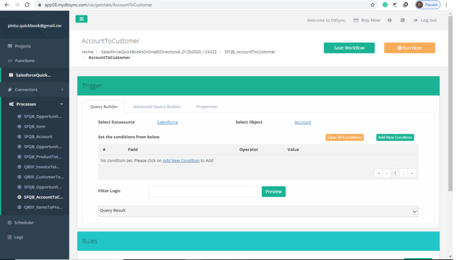 Salesforce And Quickbooks Online Integration Using Dbsync Awsquality