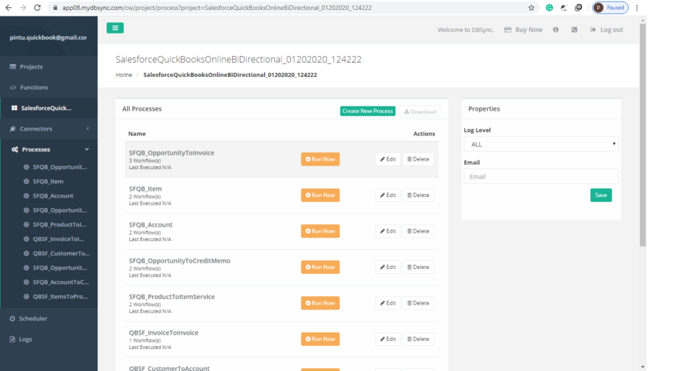 Salesforce and Quickbooks Online Integration Using DBSync - AwsQuality