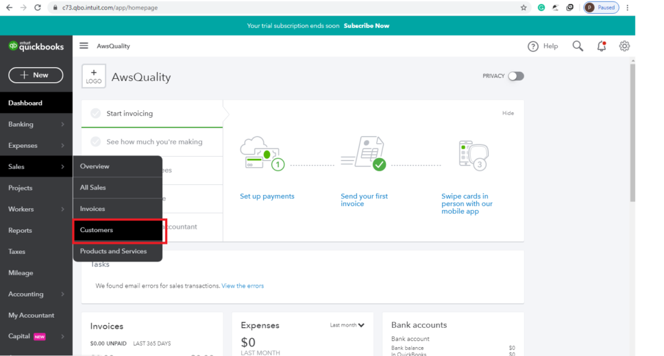 Salesforce And Quickbooks Online Integration Using Dbsync Awsquality