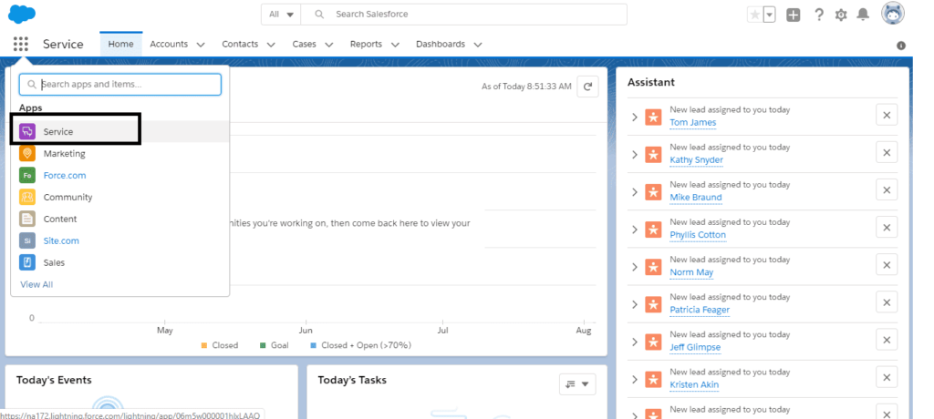 Salesforce Service Cloud Case Management