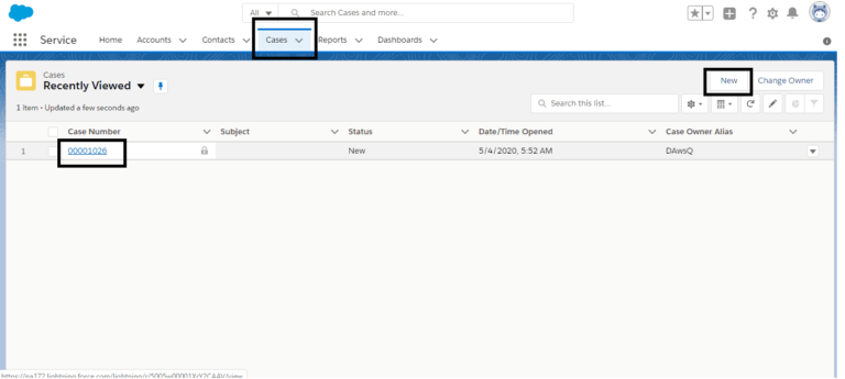 Salesforce Service Cloud Case Management