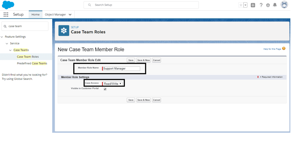 Salesforce Service Cloud Case Management