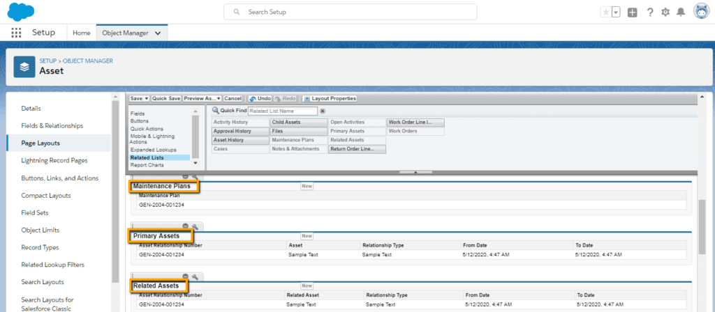 Asset Management in Salesforce Service Cloud
