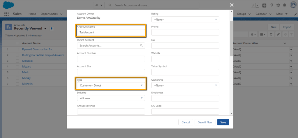 Asset Management in Salesforce Service Cloud