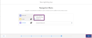 The setup process for Salesforce Lightning Service Console
