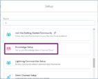 The setup process for Salesforce Lightning Service Console