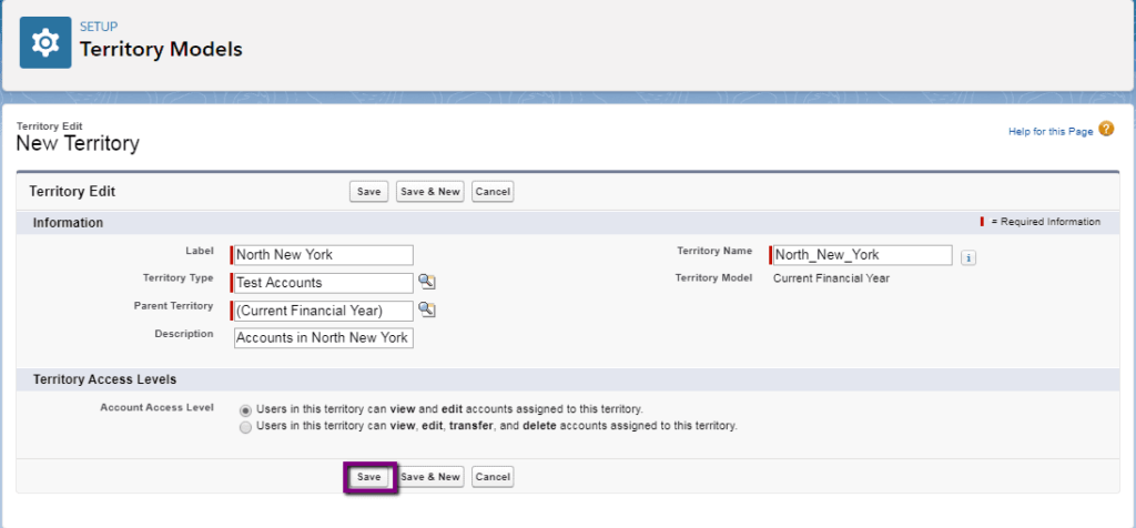 Territory Management in Salesforce Sales Cloud - AwsQuality