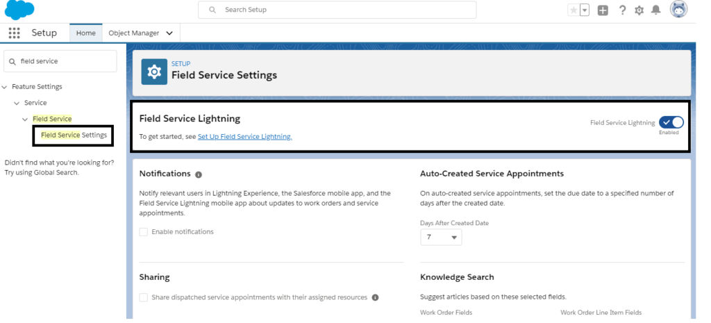 Field Service Lightning in Salesforce - AwsQuality