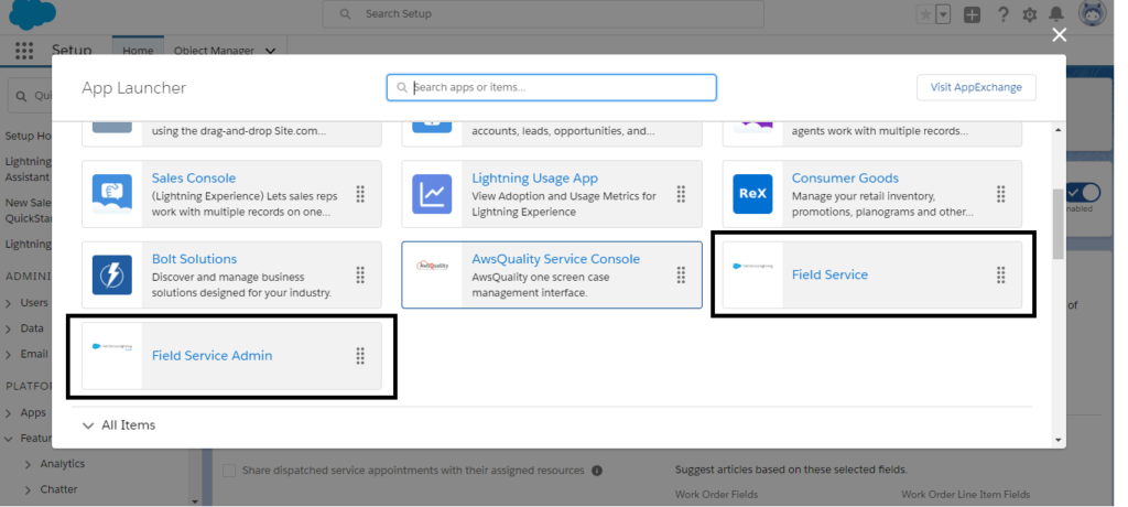 Field Service Lightning in Salesforce - AwsQuality