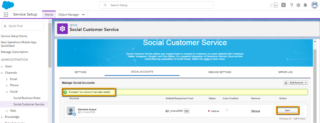 Social Customer Service in Salesforce - AwsQuality