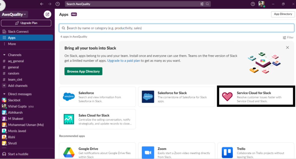 Salesforce and Slack Integration with Service Cloud for Slack - Part- 2