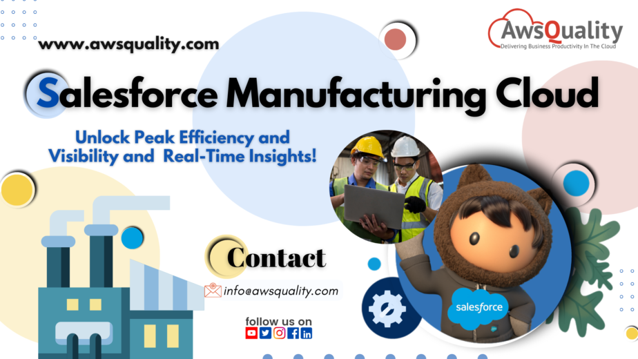 Boost Manufacturing Efficiency with Salesforce Manufacturing Cloud
