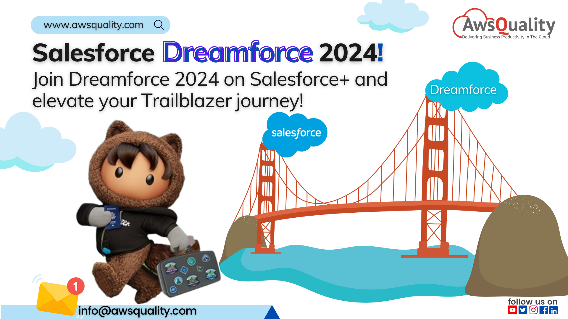 Salesforce Dreamforce 2024: Explore Salesforce+ & Trailblazer Journey